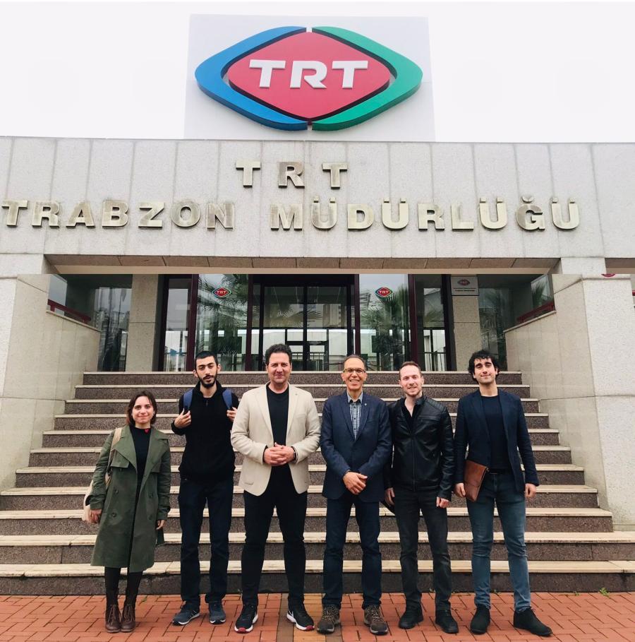 Türkiye Radyo Televizyon Kurumu (TRT) Trabzon Bölge Müdürlüğü ziyareti ...