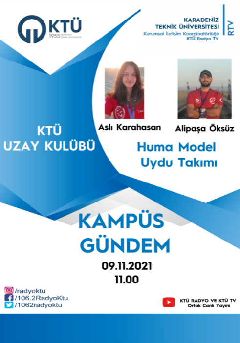 Kampüs Gündem - KTÜ Uzay Kulübü | KTÜ Radyo TV